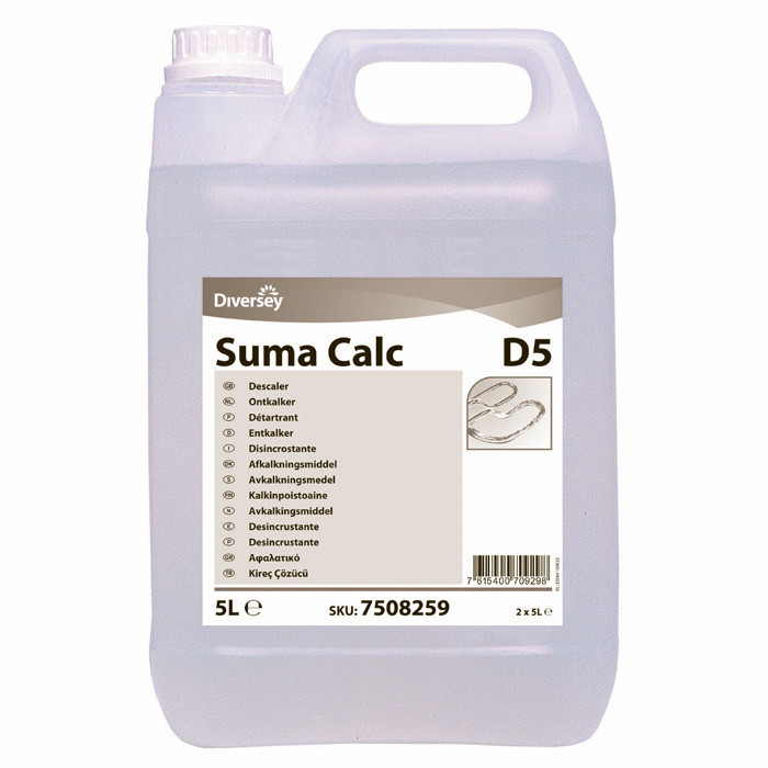 SUMA CALC D5 CONCENTRE 5L - Boutique Adelya Terre d Hygiène