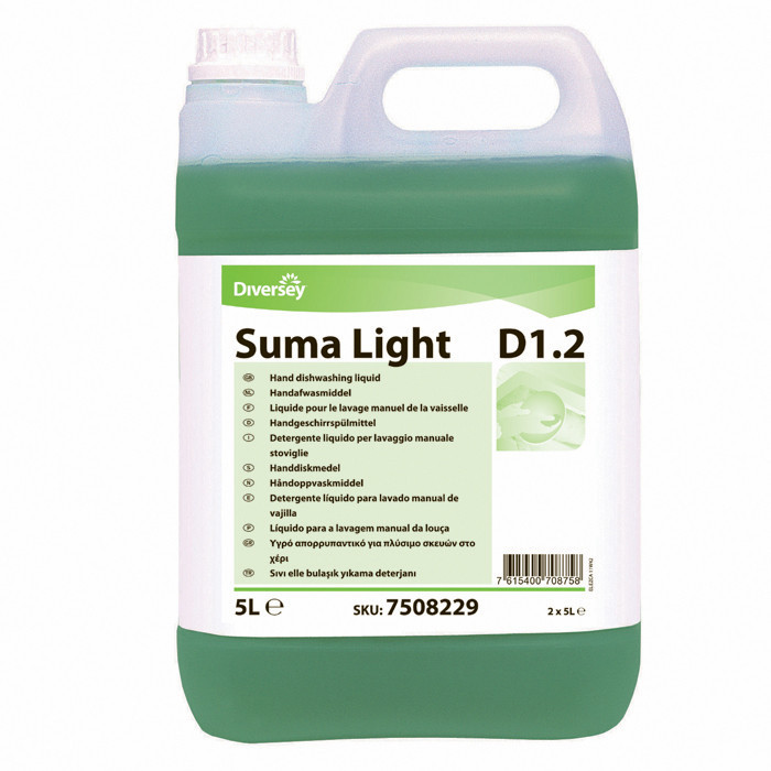 SUMA LIGHT D1.2 VAISELLE 5L - Boutique Adelya Terre d Hygiène