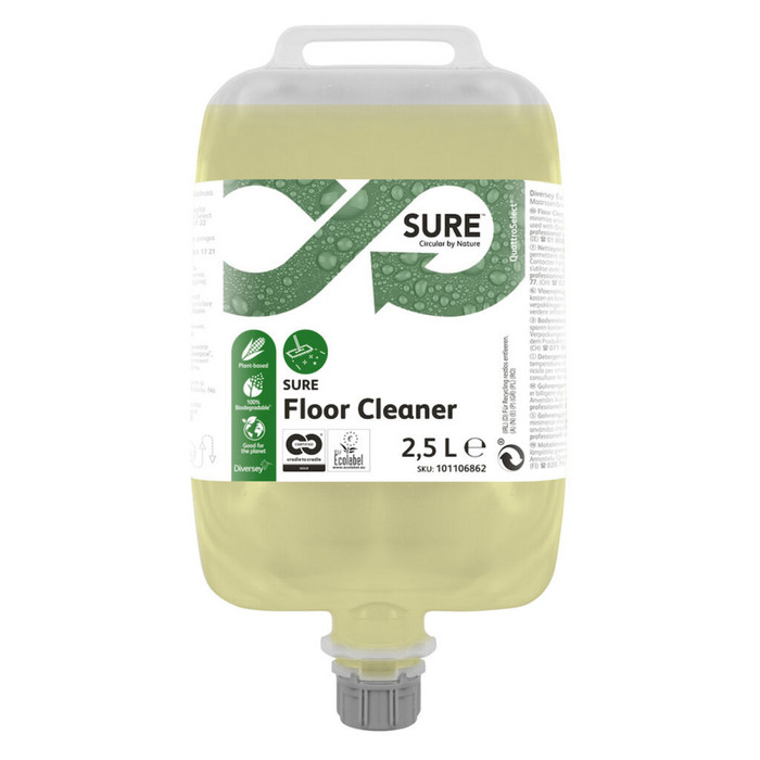 SURE FLOOR CLEANER QS 2.5L - Boutique Adelya Terre d Hygiène